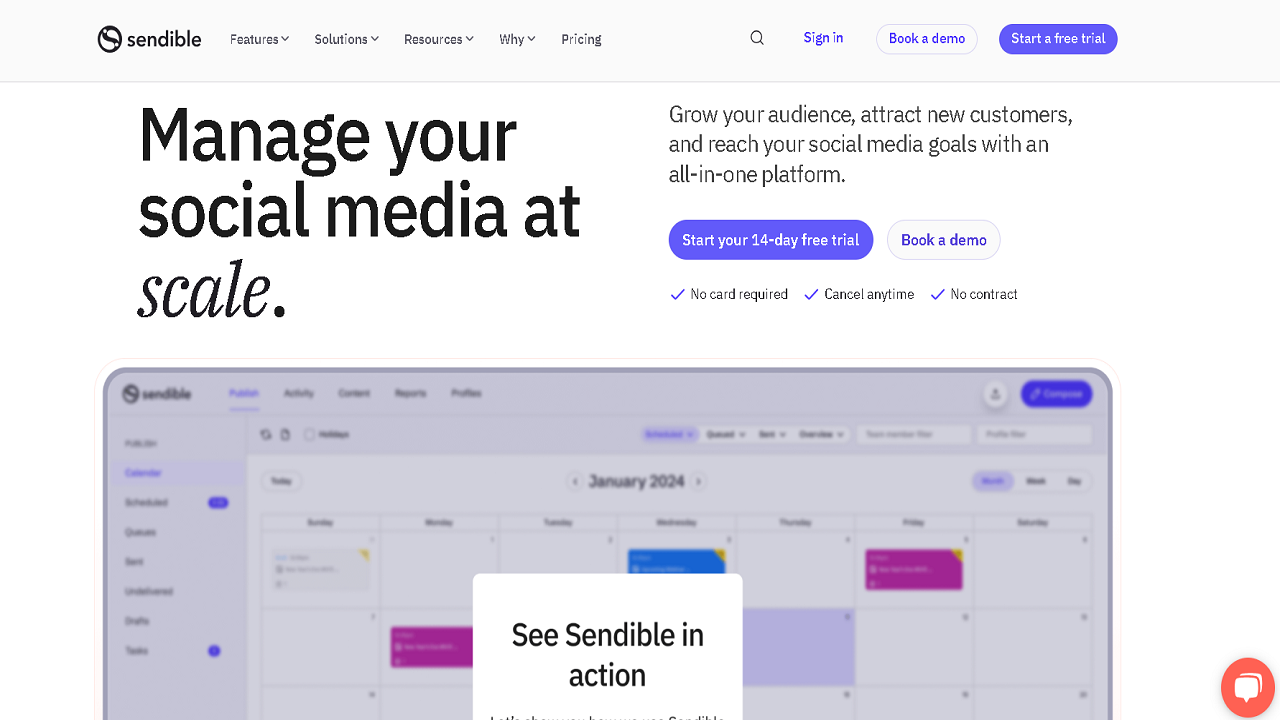 Sendible - Specific Product
